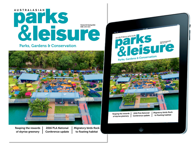 Australasian Parks & Leisure Journal Spring 2016 out now! - Project | ODS