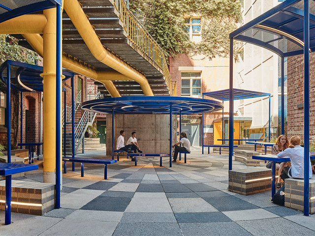 Towering University Public Space - Project | ODS
