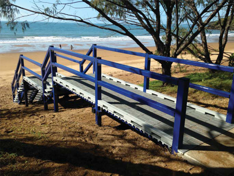 Sarina Beach Access Stairways - Project | ODS