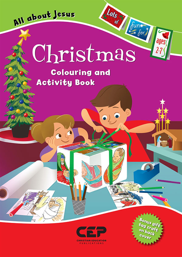 All About Jesus Christmas Colouring & Activity Book