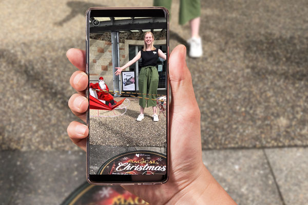 Experience Christmas themed AR around city | Mirage News