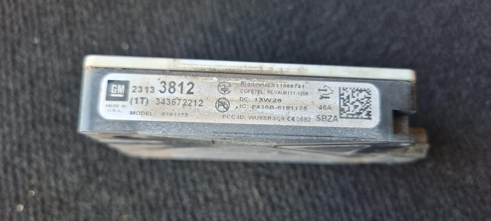 Ecu Commodore Holden 2013