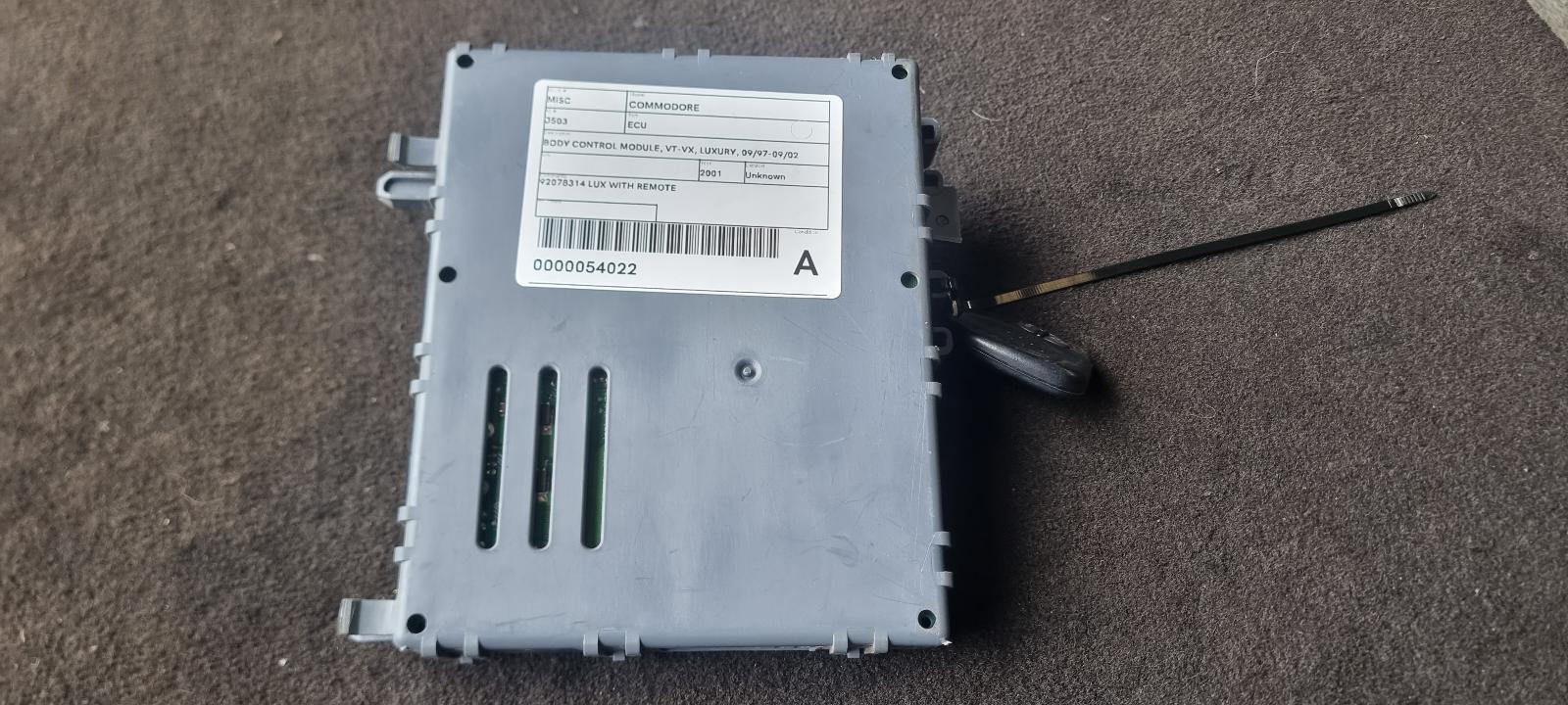 Ecu Commodore Holden 2001