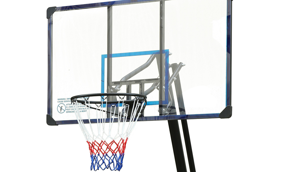 Container Door Ltd | 54" Portable Angled Basketball Hoop with