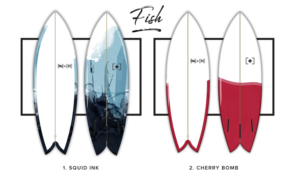 Container Door Ltd | 6'4" Retro Fish Surfboard #9