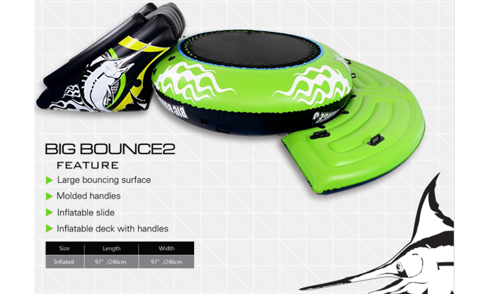 Container Door Ltd | Inflatable Bouncy Water Platform