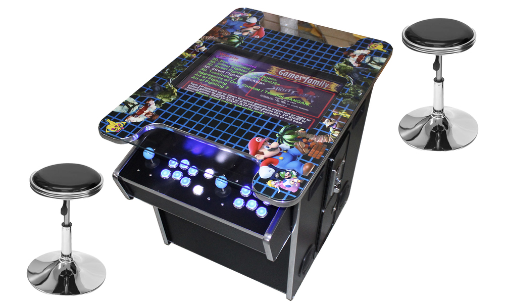 Container Door Ltd | Cocktail Arcade Table #1