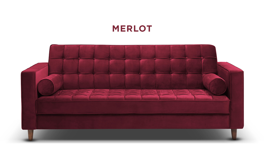 Container Door Ltd | Knightly Velvet 3-Seater #41