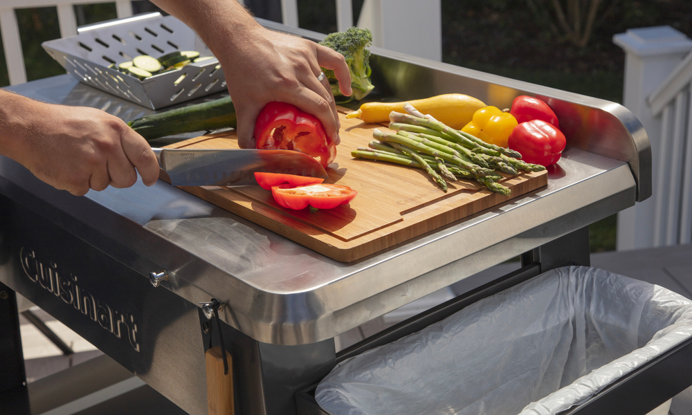 Container Door Ltd | Cuisinart Stainless Steel Outdoor Prep Table