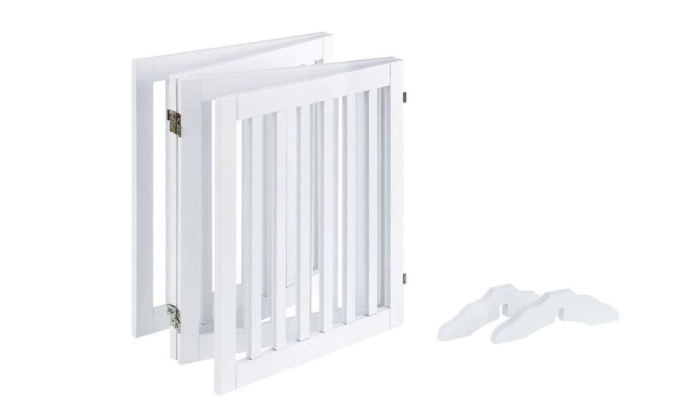 Container Door Ltd | Modern Pets Three Panel Freestanding Dog Gate #3