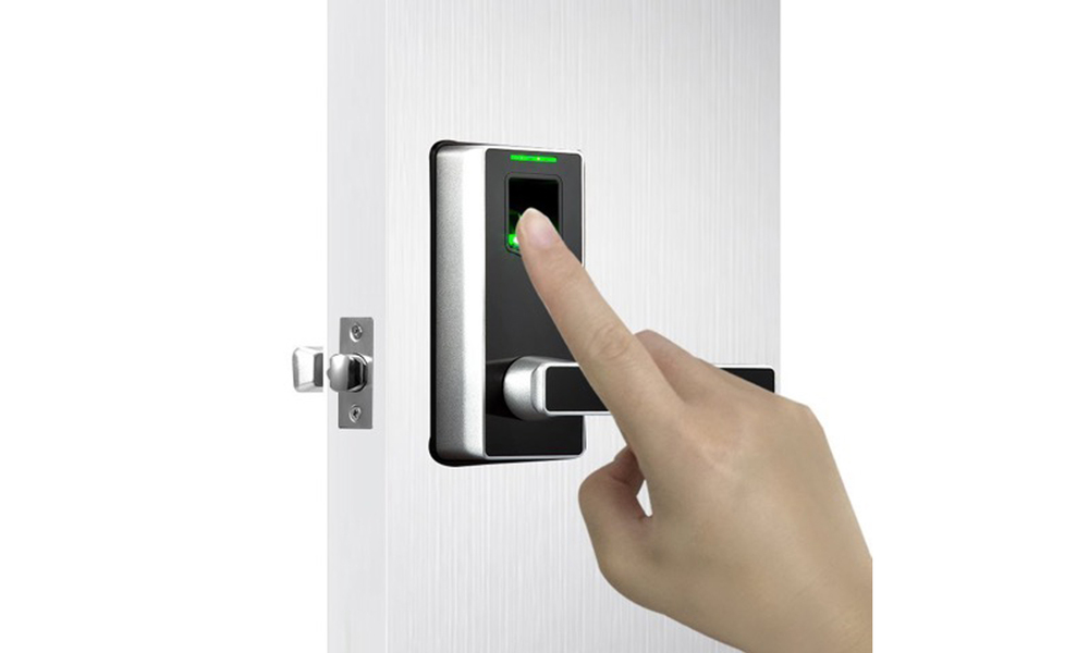 Container Door Ltd | Door Lock with Finger Print Scanner