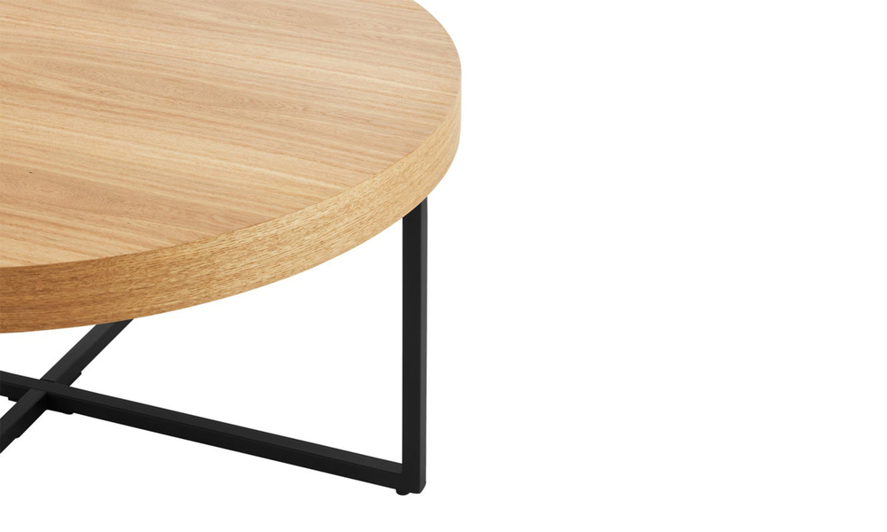 Container Door Ltd | Byron Elm Round Coffee Table