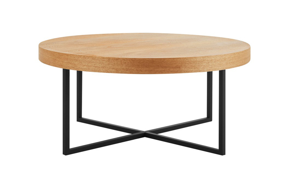 Container Door Ltd | Byron Elm Round Coffee Table