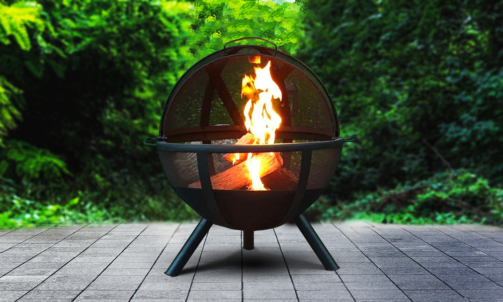 Container Door Ltd | Orb Fire Pit #30