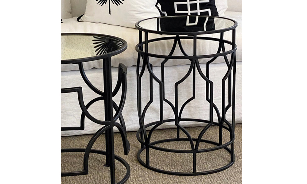 Container Door Ltd | Zara Side Table Black