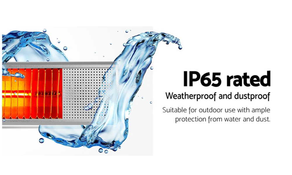 Container Door Ltd | Devanti Electric Infrared Outdoor Strip Heater