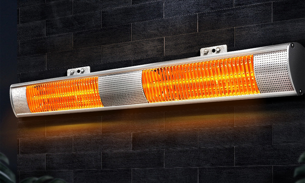 Container Door Ltd | Devanti Electric Infrared Outdoor Strip Heater