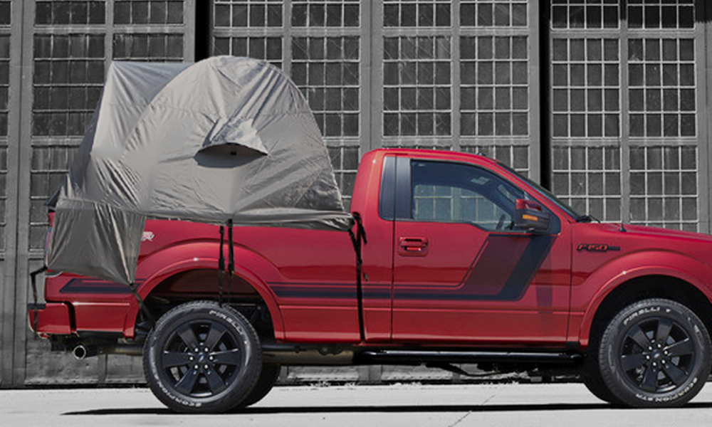 Container Door Ltd | Compact Ute Camping Tent