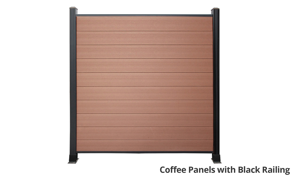 Container Door Ltd | WPC Modular Privacy Fence Kit 1.8m x 1.8m