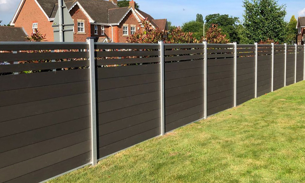 Container Door Ltd | WPC Modular Trellis Fence Kit 1.8m x 1.8m - 2