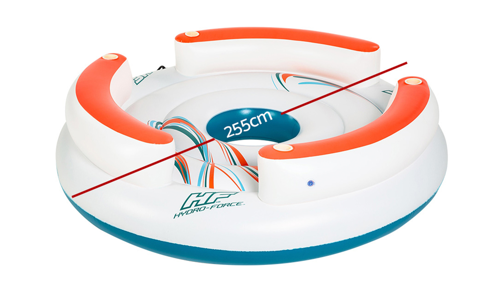 Container Door Ltd | Bestway Inflatable Floating Lounge Island #2