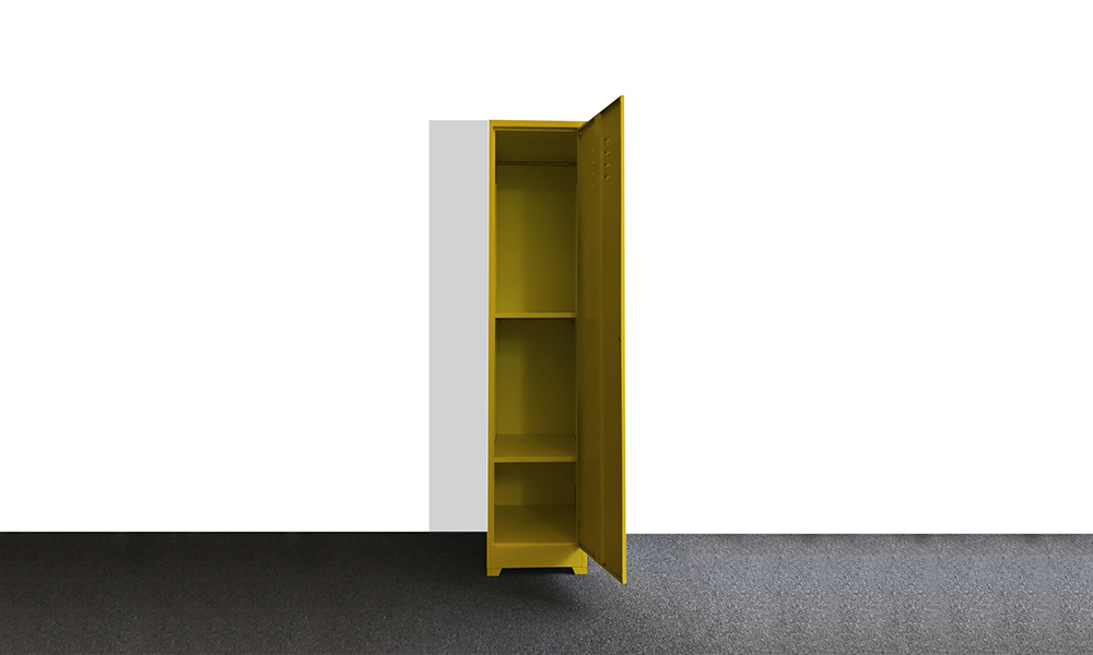 Container Door Ltd | 6ft Metal USA School Locker #1