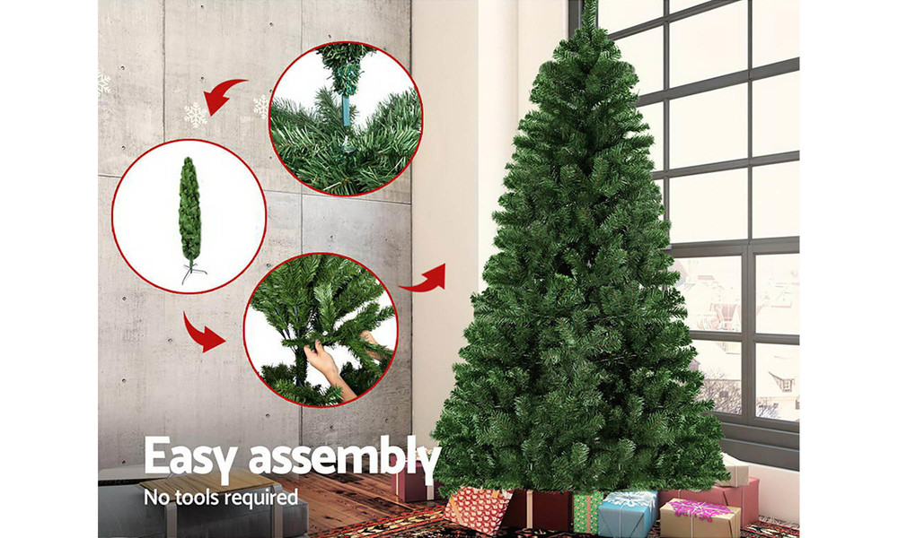 Container Door Ltd | 8ft Jingle Jollys Christmas Tree with 1000 Tips