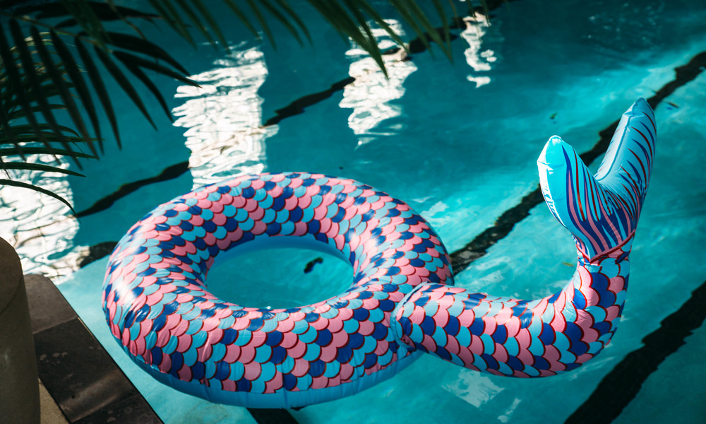 Container Door Ltd | Inflatable Mermaid Tail Pool Float #6
