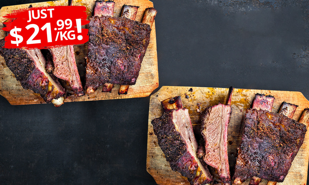 Container Door Ltd | NZ Export Quality Beef Short Ribs - Frozen