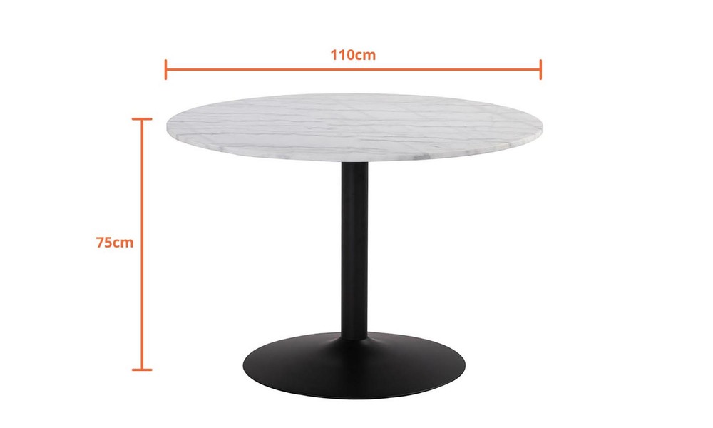 Container Door Ltd | Marmor Round Marble Table 110cm #1