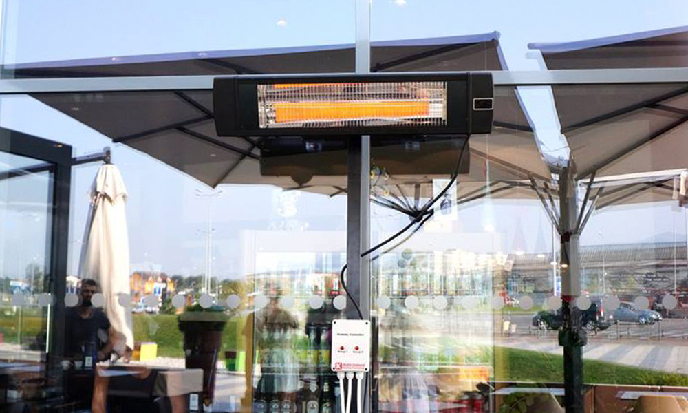 Container Door Ltd | 2000W Infrared Instant Heater