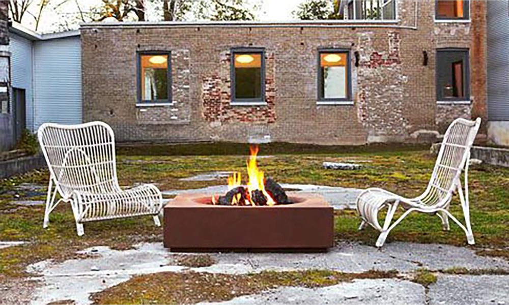 Container Door Ltd | Leon Corten Fire Pit #1