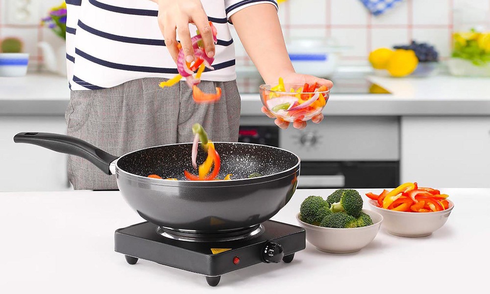 Container Door Ltd | 5 Piece BlackStone Non-Stick Induction Cookware