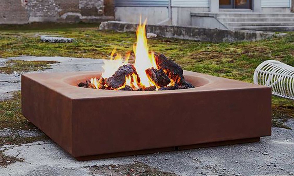 Container Door Ltd | Leon Corten Fire Pit #2
