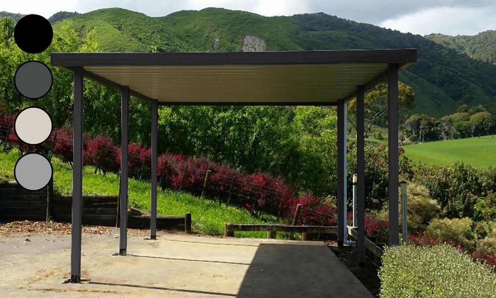 Container Door Ltd | Streamline Carport 7.25 x 3.6m