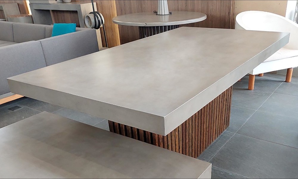 Container Door Ltd | Kimiko Concrete 2m Dining Table