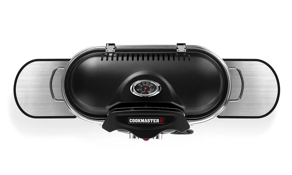 Container Door Ltd | Cookmaster Portable LPG Twin Grill BBQ