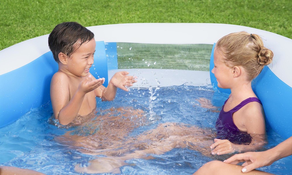 Container Door Ltd | Bestway Inflatable Family Pool with See-Through