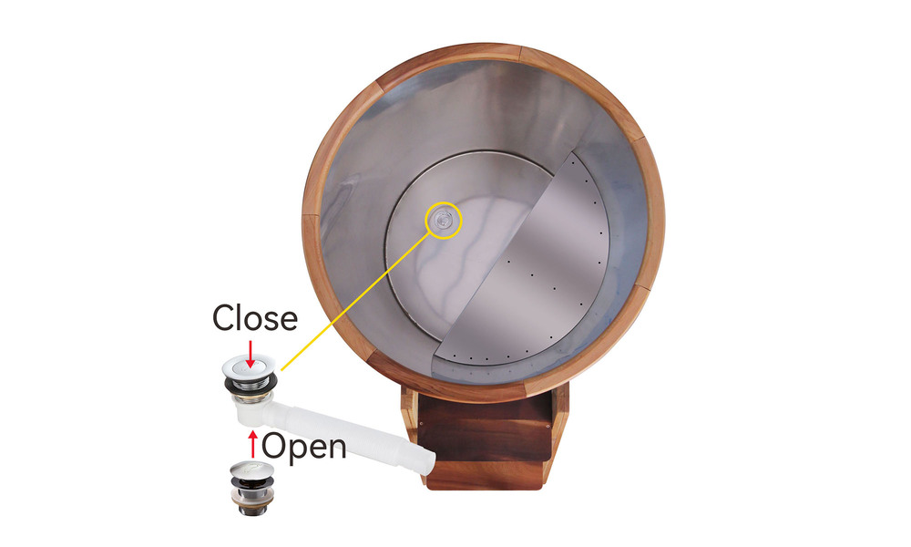 Container Door Ltd | Ice Therapy Tub - Stainless Steel Lined