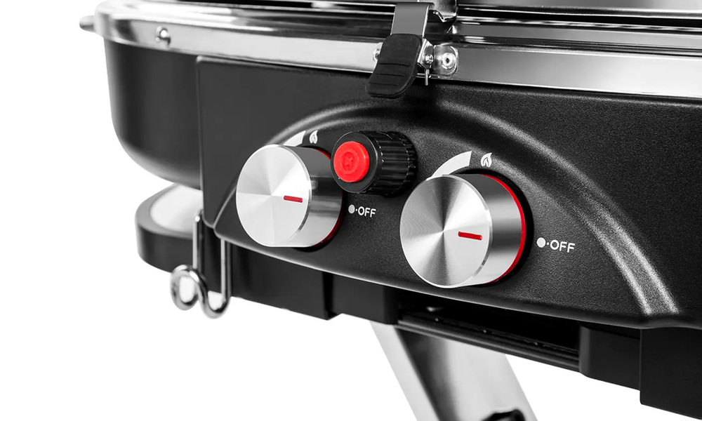 Container Door Ltd | Cookmaster Portable LPG Twin Grill BBQ #3