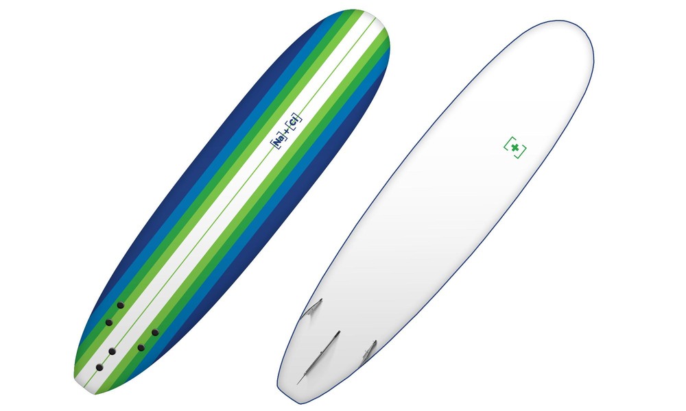 Container Door Ltd | Soft Surfboards Striped - #132