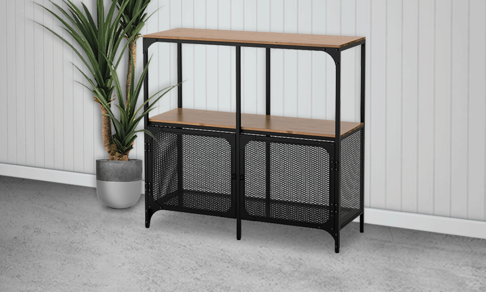 Container Door Ltd | Detroit Industrial Shelving Unit 2x2 #1