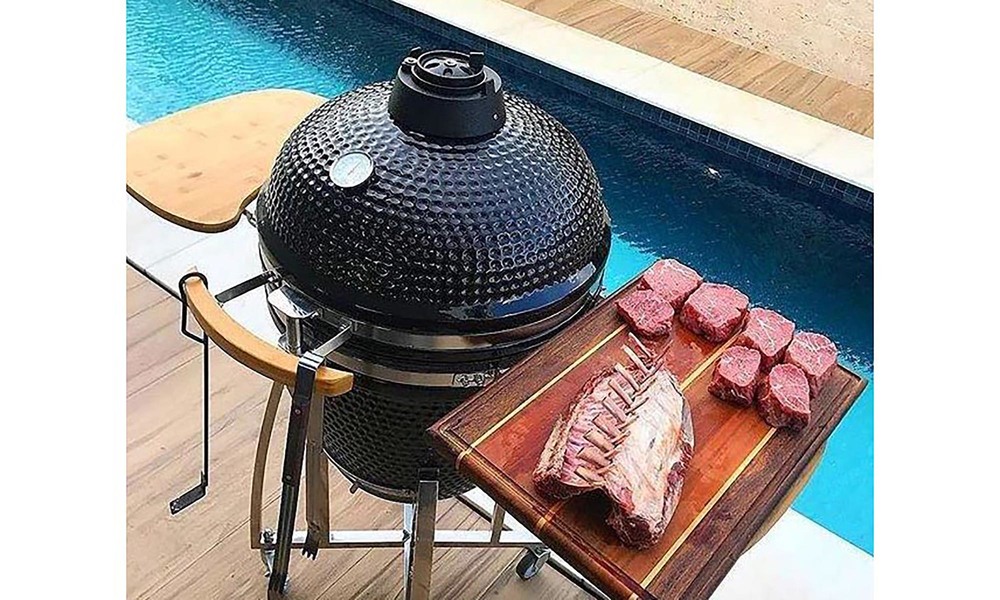 Container Door Ltd | 18 inch Kamado BBQ Smoker