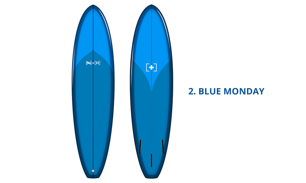 Container Door Ltd | 7'6" Mini Mal Surfboard FCS II #1