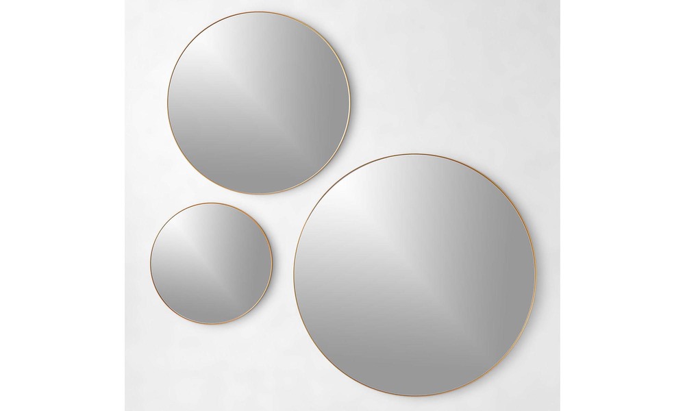 Container Door Ltd | Infinity Round Mirror - 2 Sizes