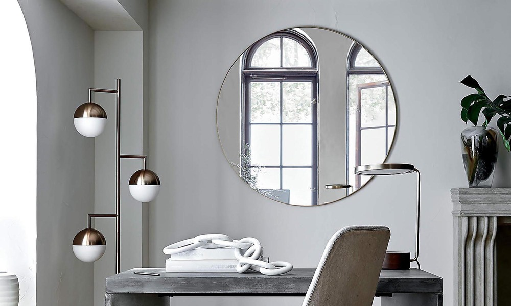 Container Door Ltd | Infinity Round Mirror - 2 Sizes