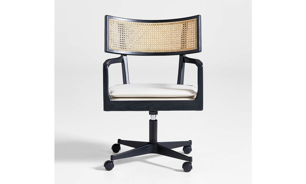 Container Door Ltd | Libby Natural Cane Desk Chair