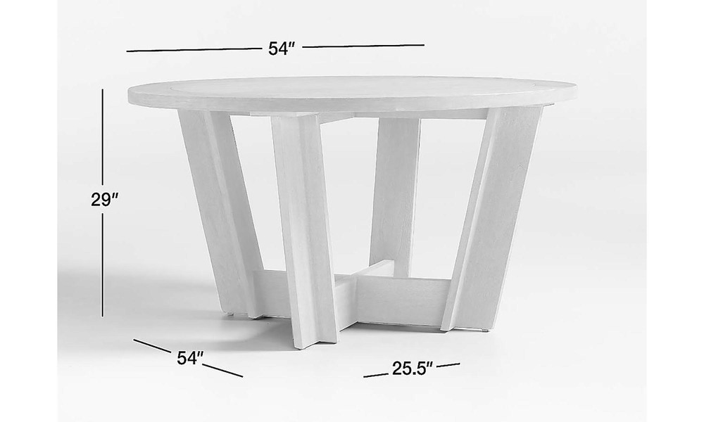 Container Door Ltd | Eaves Round Dining Table