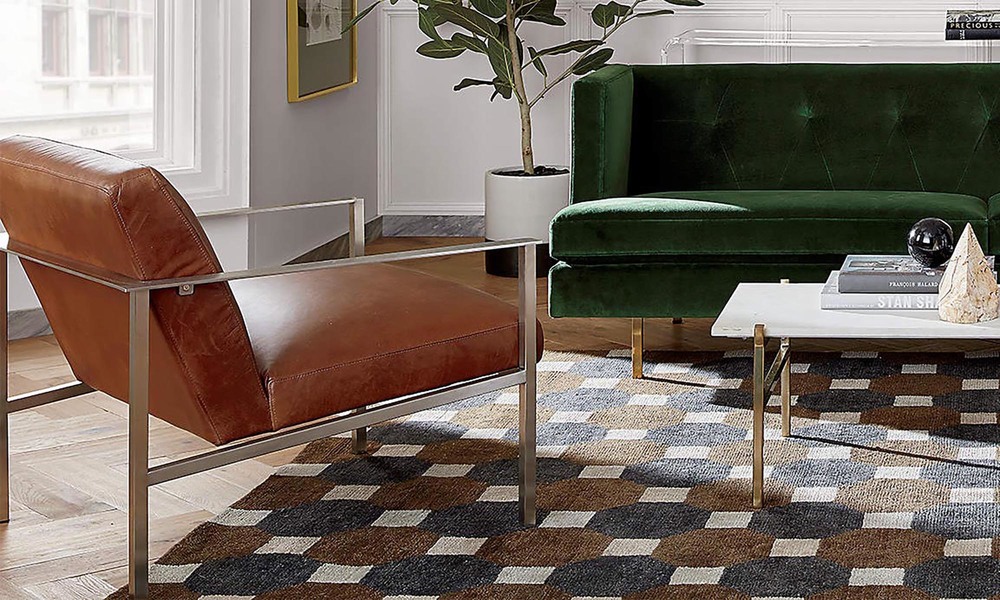 Container Door Ltd | Cue Leather Lounge Chair