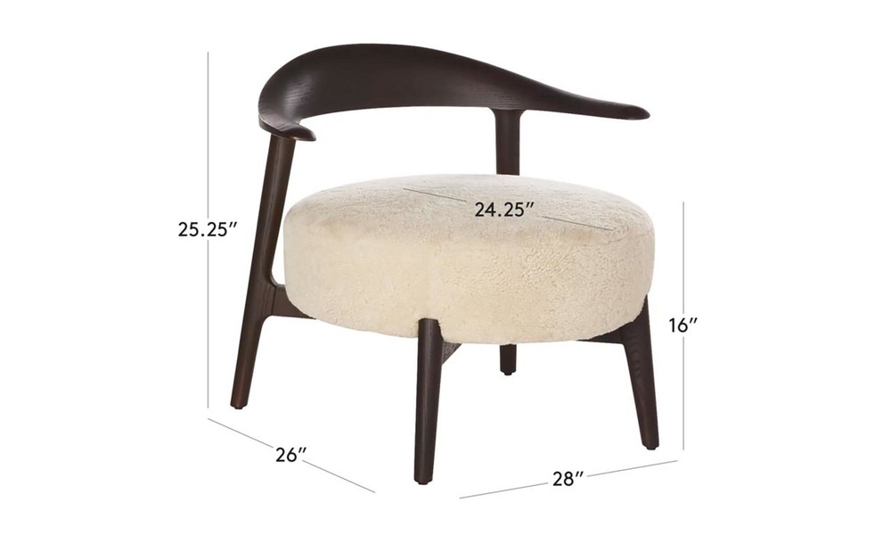 Container Door Ltd | Matador Shearling Chair